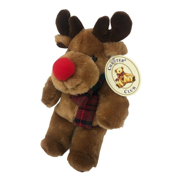 Glee | Toys | Charter Club Reindeer Moose Plush Stuffed Animal Soft ...